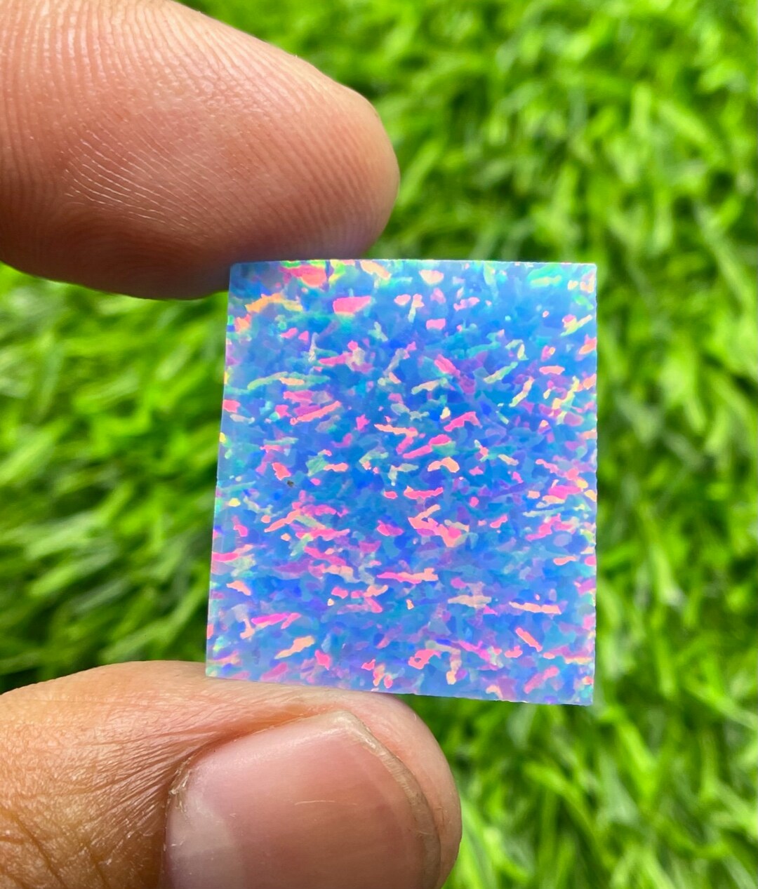 AAA+ Jelly Opal Rough, 19.00 Carat, Bello Opal Blue Rough Slab Stone ...