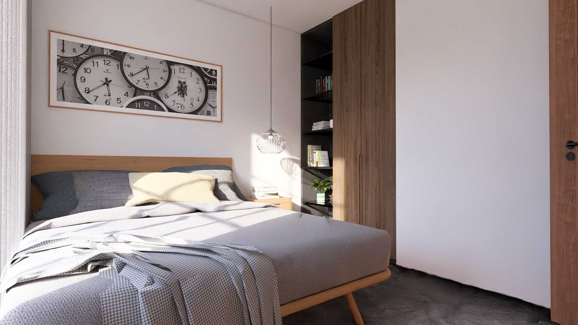 Tiny House Floorplan 7x9 Meters House Plan 2 Bedroom Small House Plan 1 ...