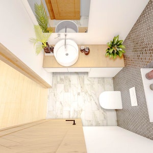 House Floorplan | 6x12 Meters House Plan | 1 Bedroom Small House Plan ...