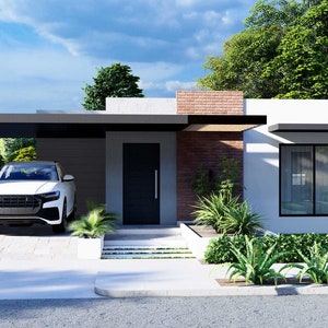 House Floorplan | 10x12 Meters House Plan | 3 Bedroom Small House Plan ...