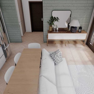 Small House Floorplan | 5x10 Meters House Plan | 1 Bedroom House Plan ...
