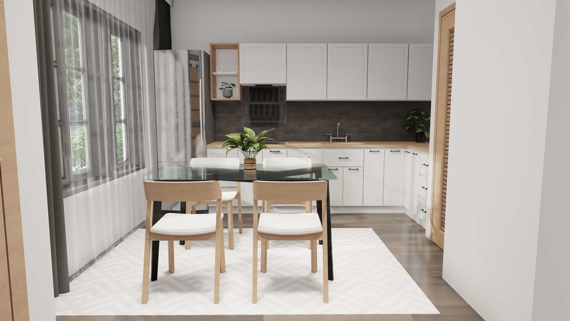 House Floorplan | 8x9 Meters House Plan | 2 Bedroom Small House Plan ...