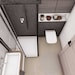 Tiny House Floorplan | 4x8 Meters House Plan | 1 Bedroom Small House ...