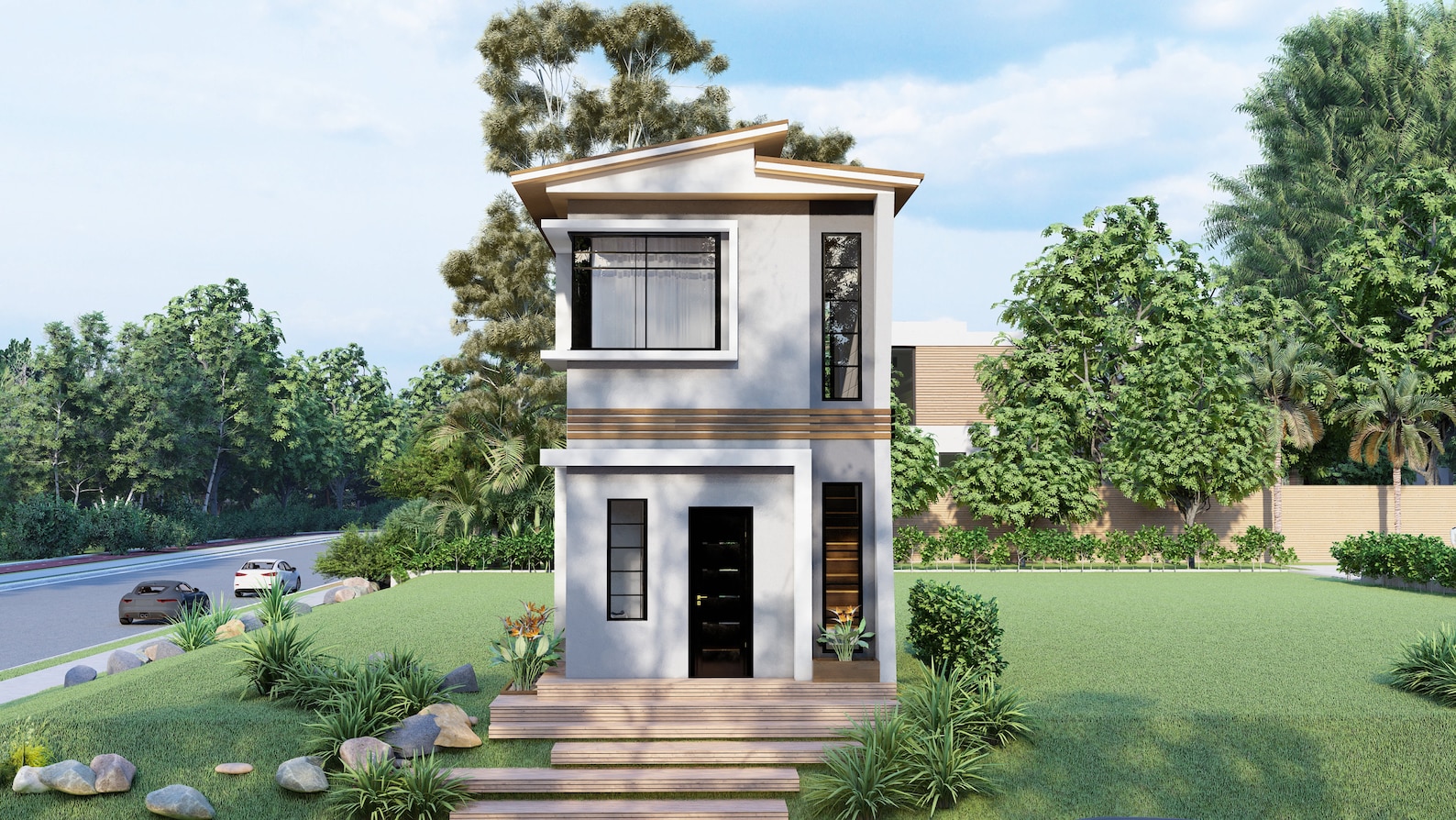 Tiny House Floorplan | 4x5 Meters House Plan | 1 Bedroom Small House ...