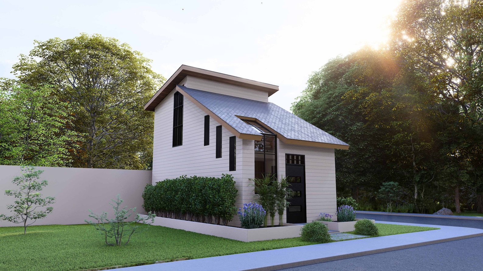 Tiny House Floorplan | 4x7 Meters House Plan | 1 Bedroom Small House ...