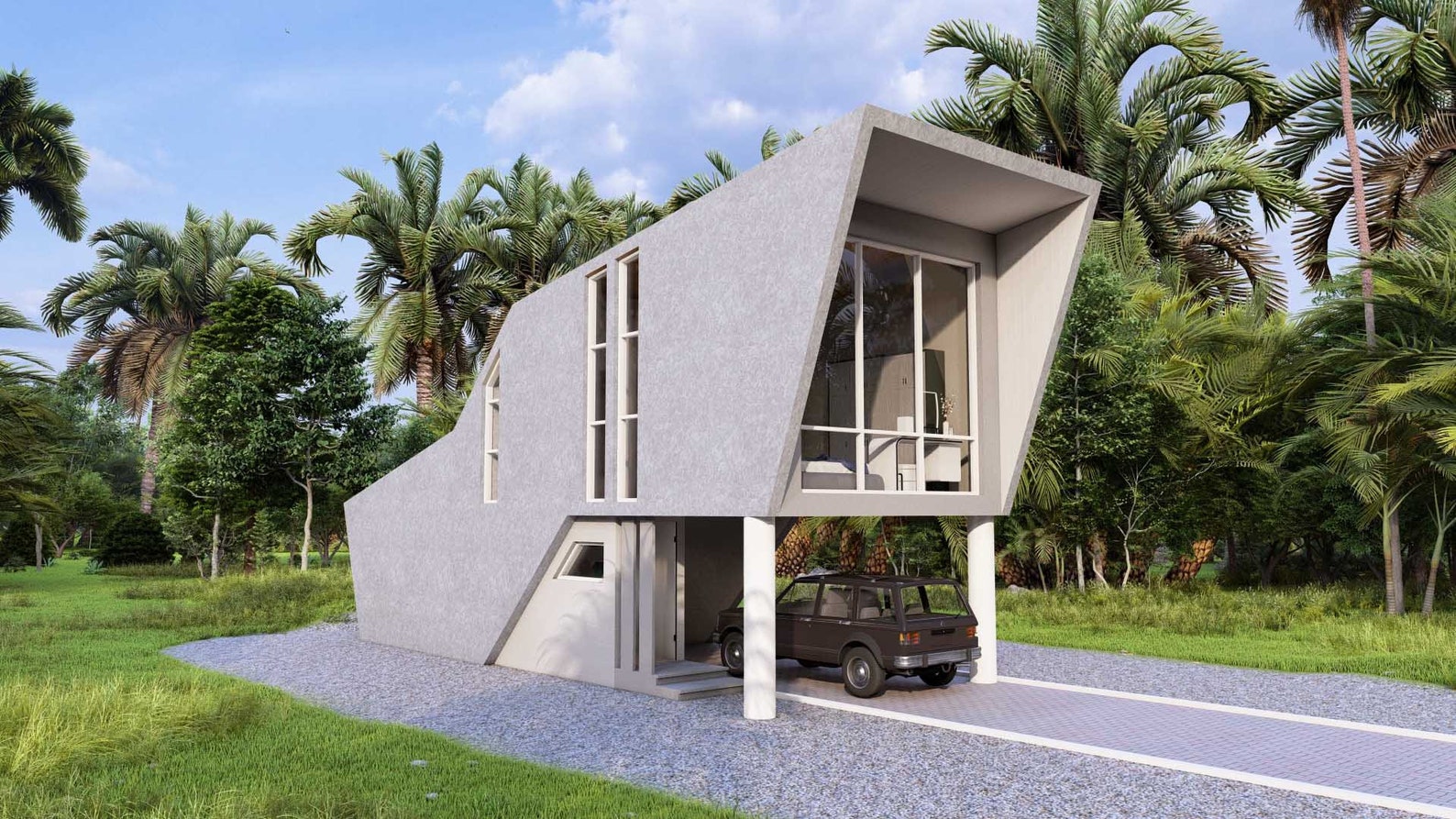 House Floorplan | 5x12 Meters House Plan | 1 Bedroom Small House Plan ...