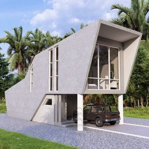 House Floorplan | 5x12 Meters House Plan | 1 Bedroom Small House Plan ...