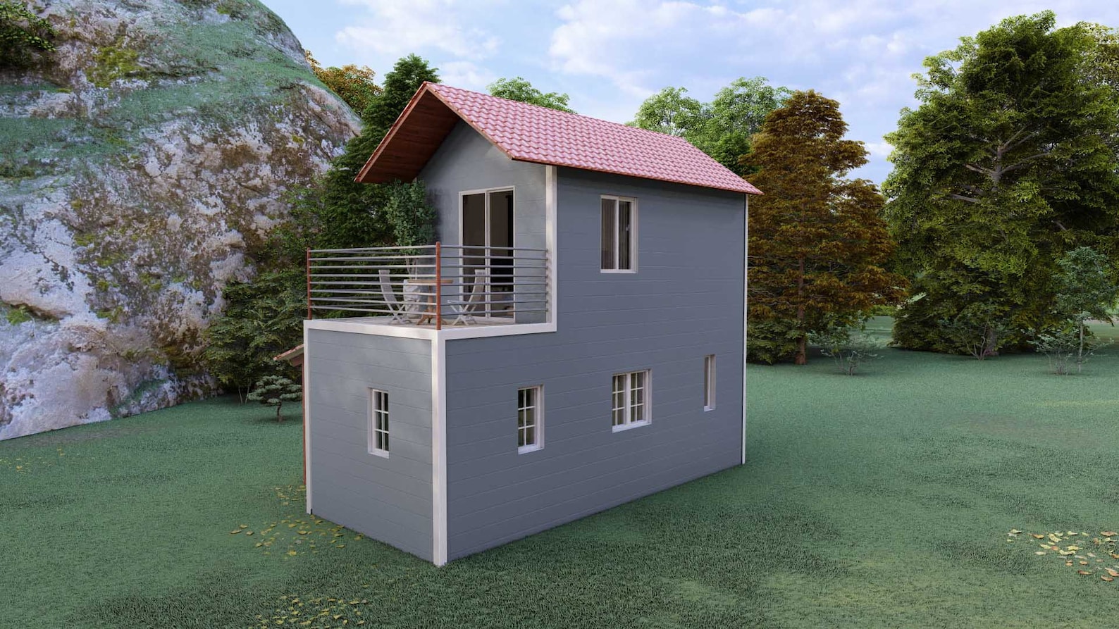 3x8 Meters Tiny House Floorplan 1 Bedroom Small House Plan 2 Story - Etsy