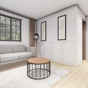 Tiny House Floorplan | 7x9 Meters House Plan | 2 Bedroom Small House ...