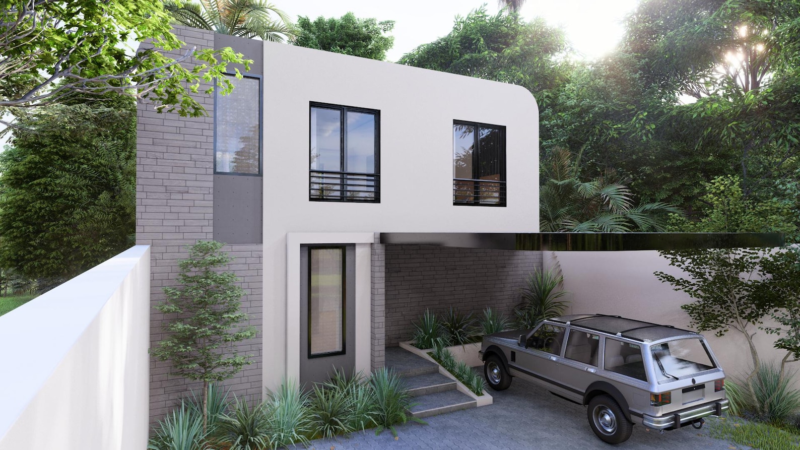 House Floorplan | 7x8 Meters House Plan | 3 Bedroom House Plan | 2 ...
