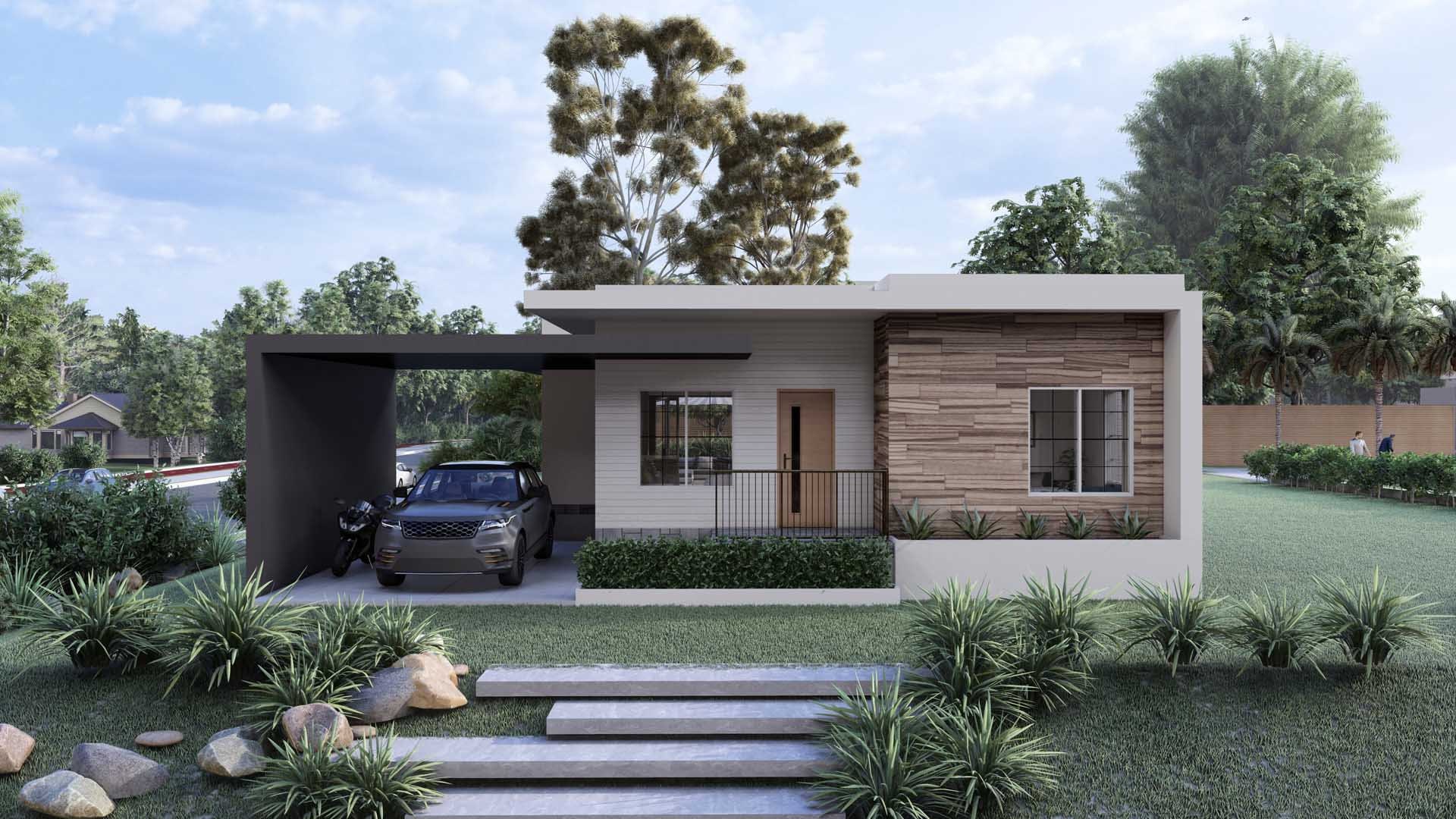 House Floorplan | 10x10 Meters House Plan | 2 Bedroom Small House Plan ...