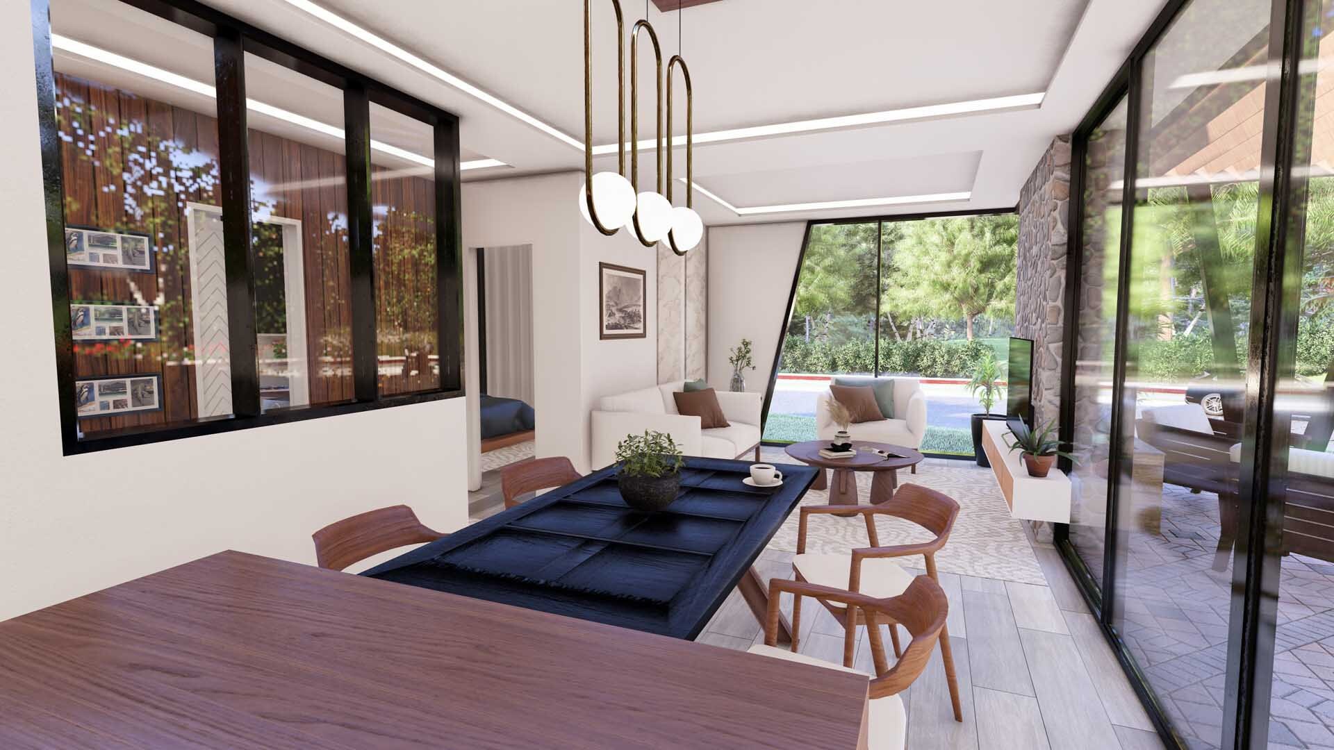 Tiny House Floorplan | 7x9 Meters House Plan | 2 Bedroom Small House ...