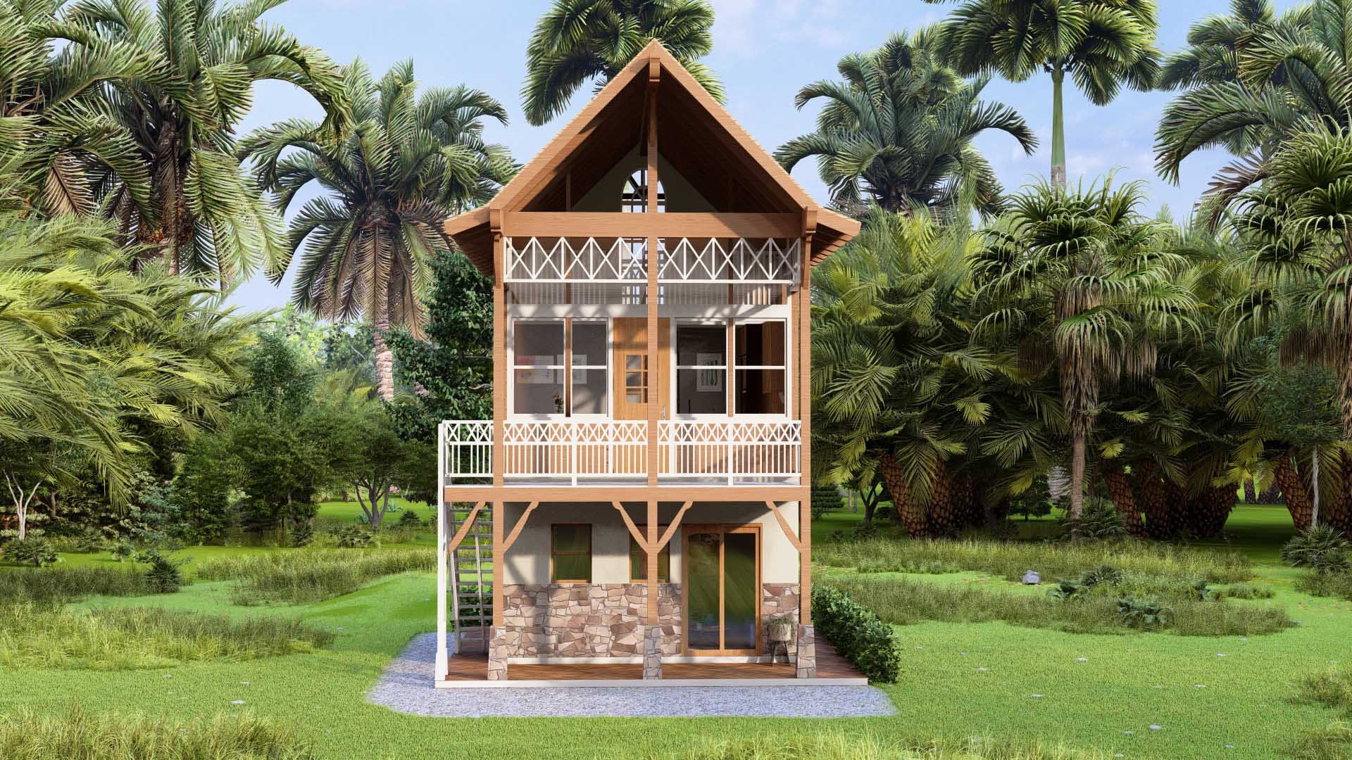 House Floorplan | 6x6 Meters House Plan | 3 Bedroom Small House Plan ...