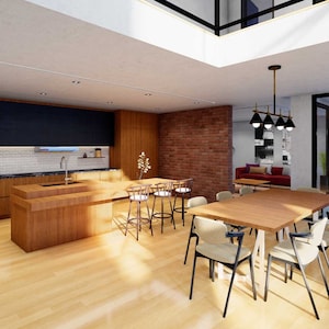 Modern House Floorplan | 9x16 Meters House Plan | 4 Bedroom House Plan ...