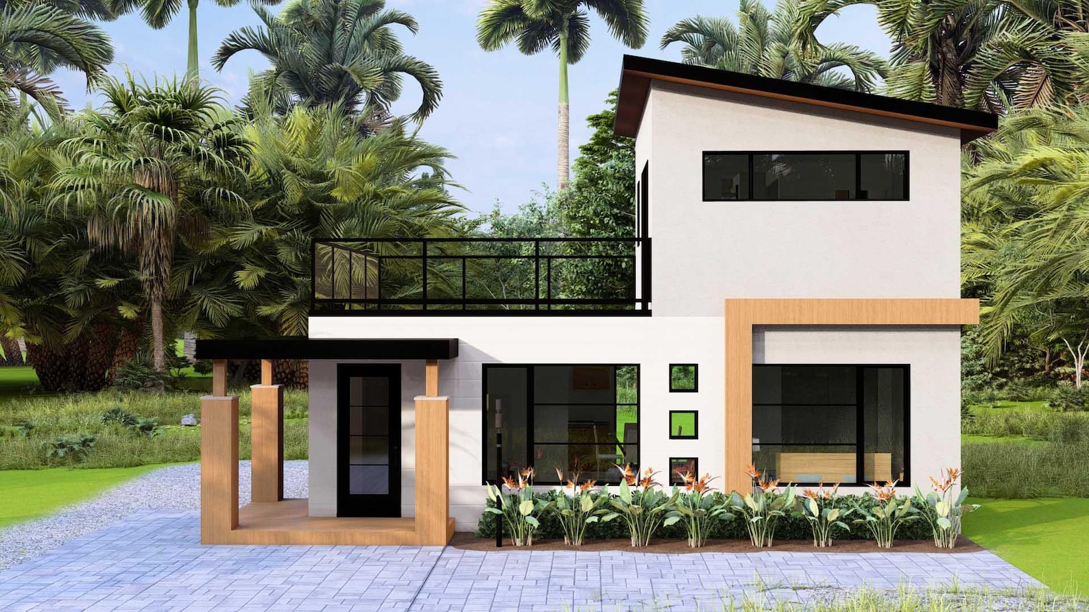 House Floorplan | 6x9 Meters House Plan | 2 Bedroom Small House Plan ...
