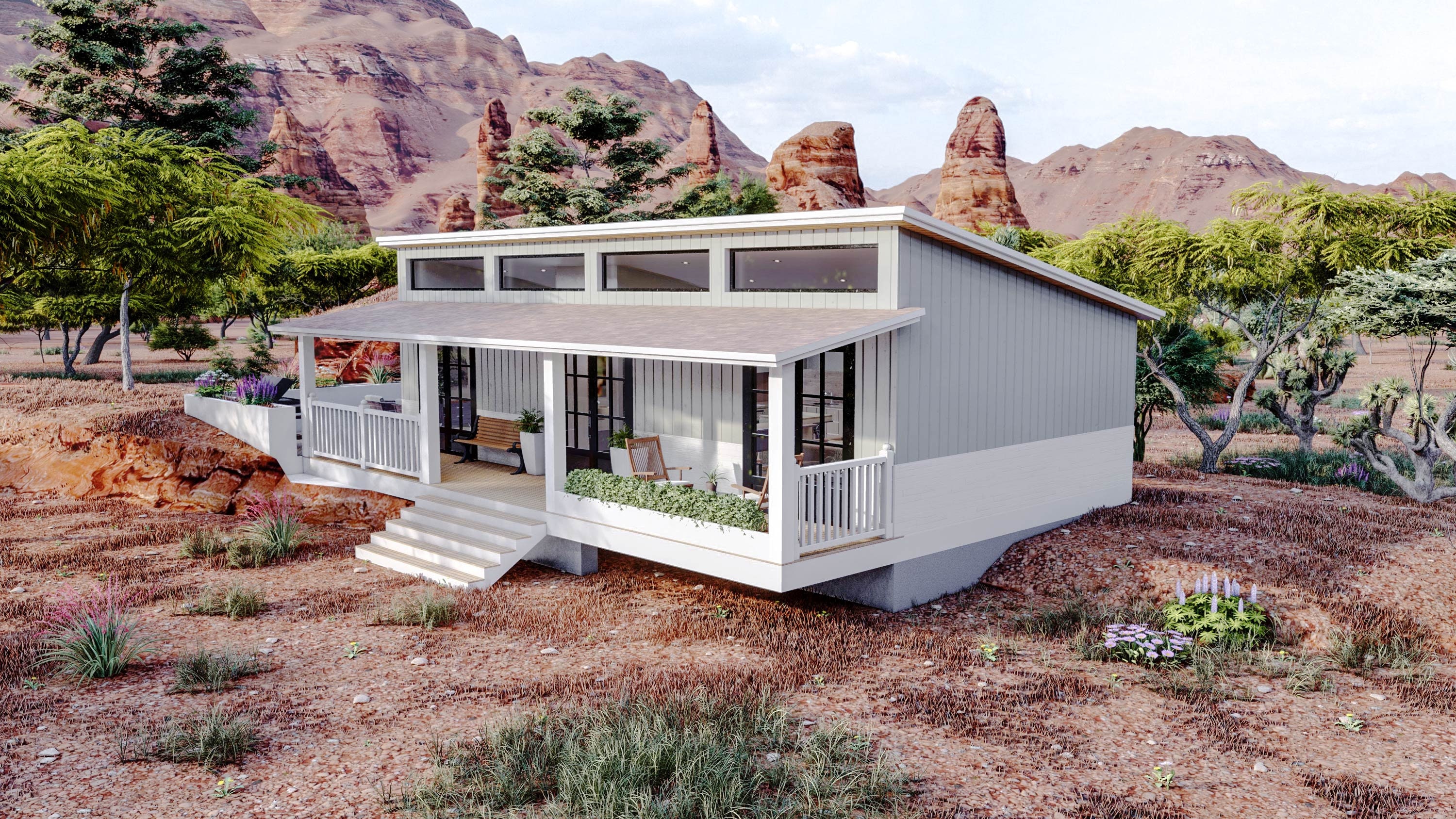 House Floorplan 6x12 Meters House Plan 1 Bedroom Small - Etsy