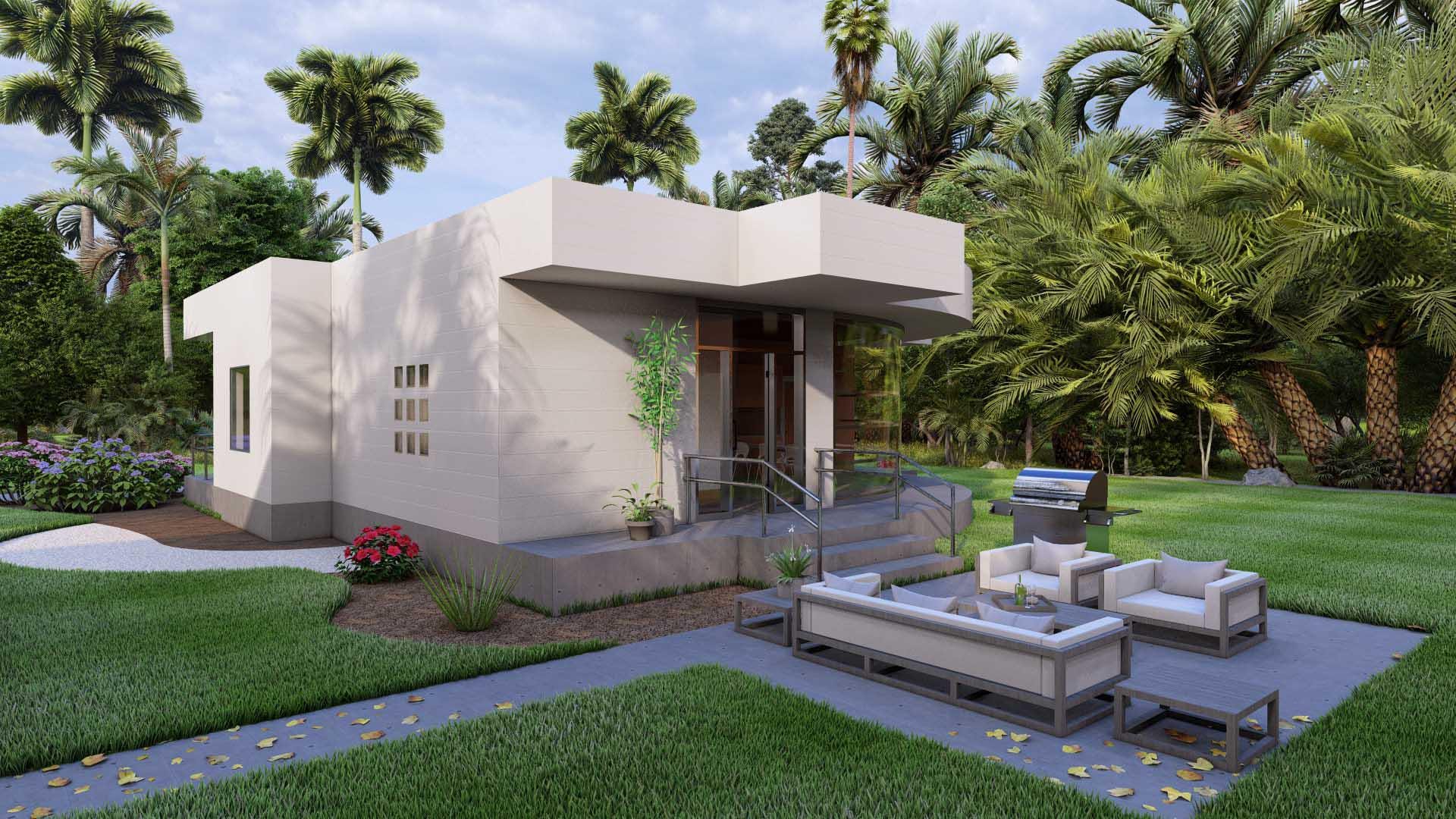 House Floorplan | 12x12 Meters House Plan | 1 Bedroom Small House Plan ...