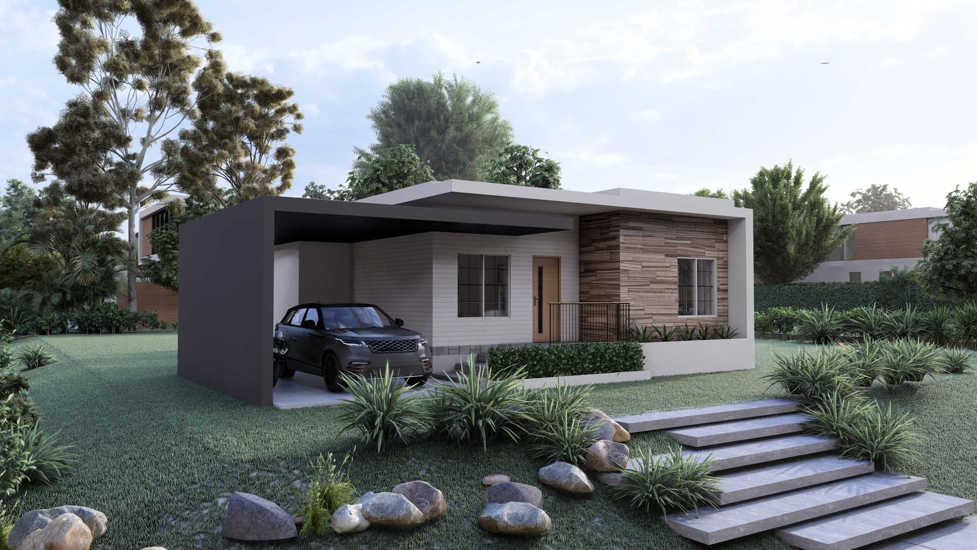 House Floorplan | 10x10 Meters House Plan | 2 Bedroom Small House Plan ...