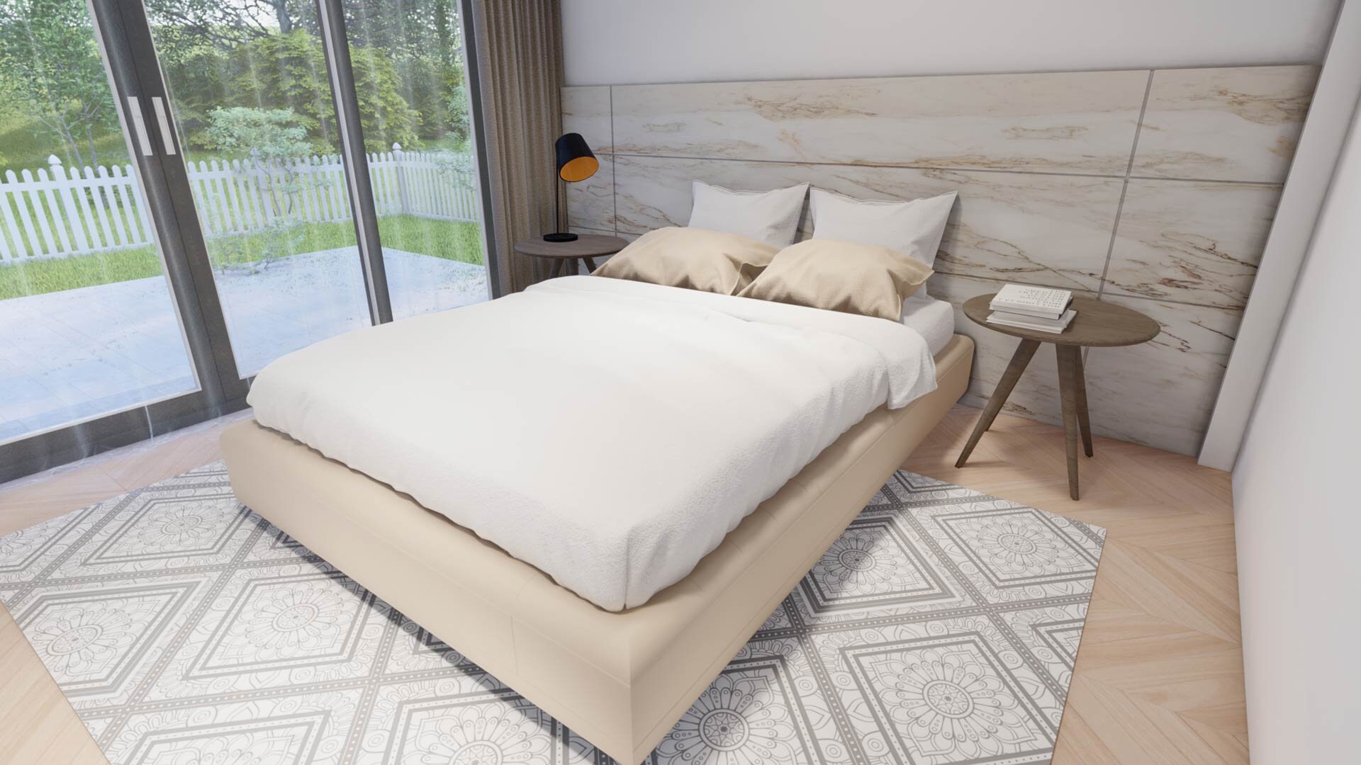 House Floorplan | 11x12 Meters House Plan | 4 Bedroom House Plan | 3 ...