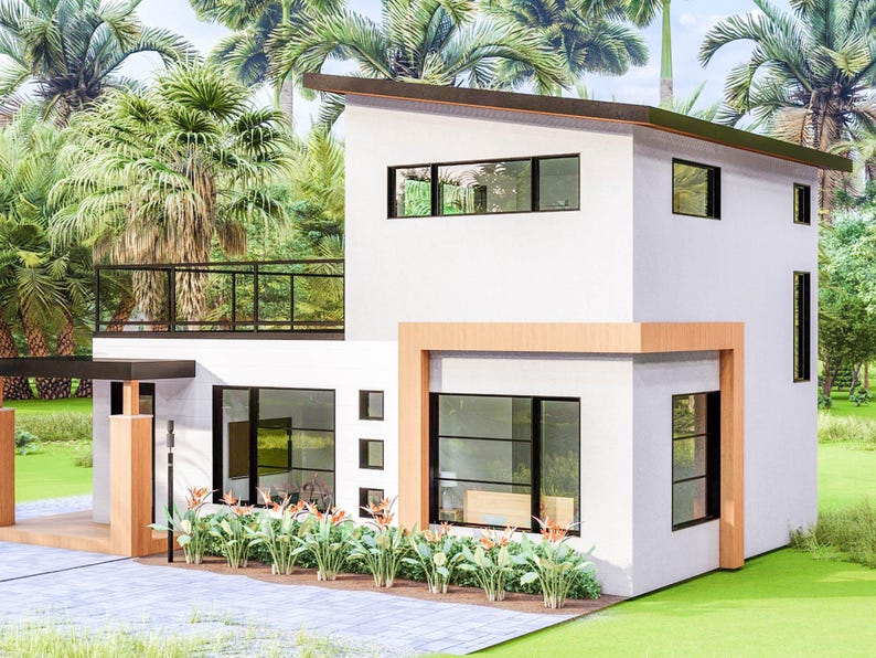 House Floorplan | 6x9 Meters House Plan | 2 Bedroom Small House Plan ...