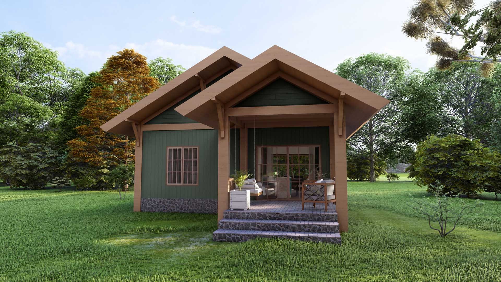 House Floorplan | 8x12 Meters House Plan | 2 Bedroom Small House Plan ...
