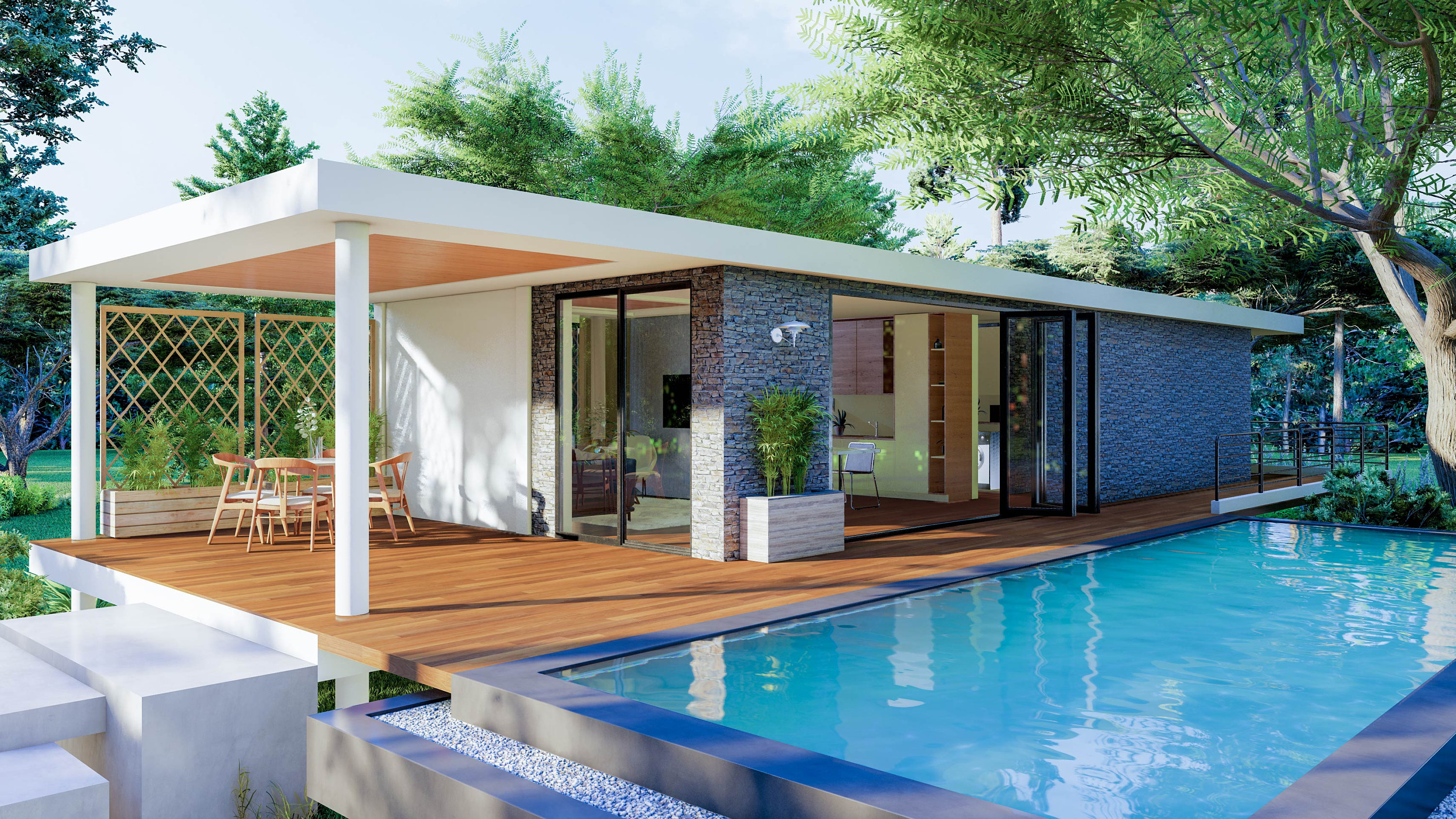 House Floorplan 6x12 Meters House Plan 1 Bedroom Small House Plan 1 ...