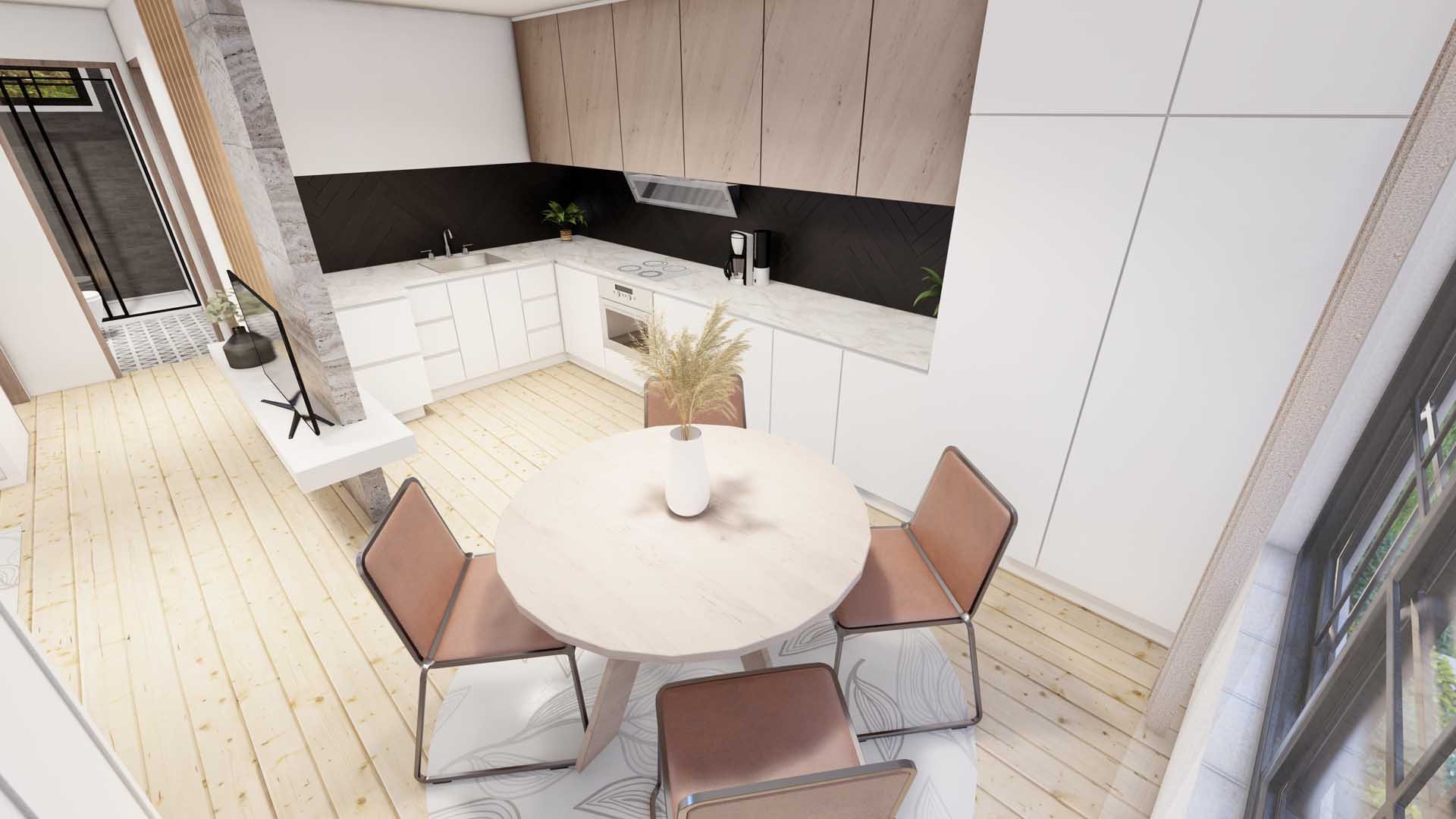 Tiny House Floorplan | 7x9 Meters House Plan | 2 Bedroom Small House ...