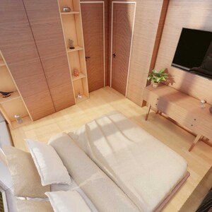 House Floorplan | 8x9 Meters House Plan | 1 Bedroom Small House Plan ...