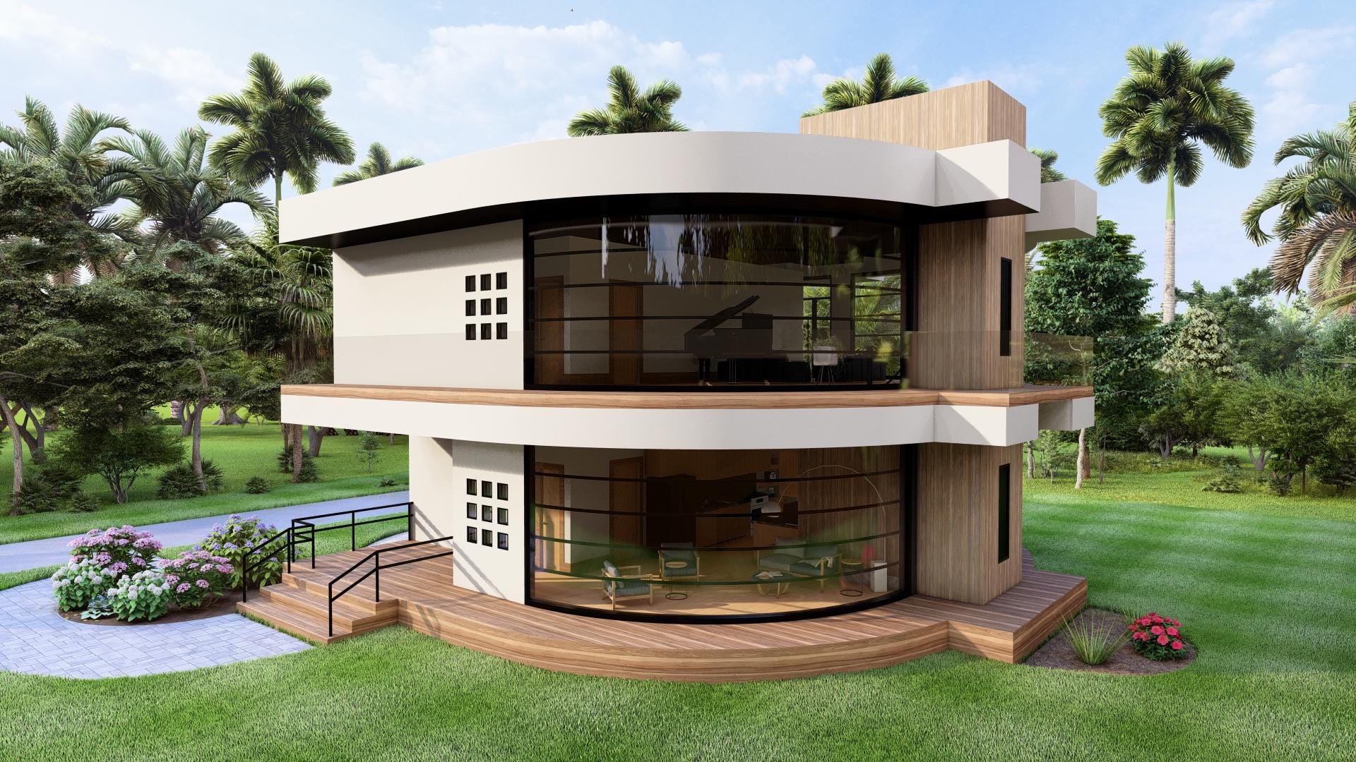 House Floorplan | 12x12 Meters House Plan | 2 Bedroom Small House Plan ...