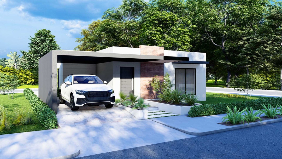 House Floorplan | 10x12 Meters House Plan | 3 Bedroom Small House Plan ...