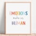 Feel Your Feelings, Retro Poster, Digital Download, Retro Wall Prints ...