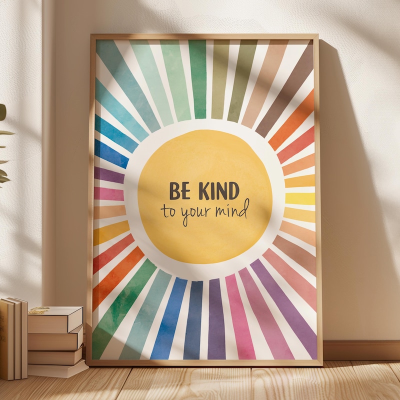 Be Kind Poster - Etsy