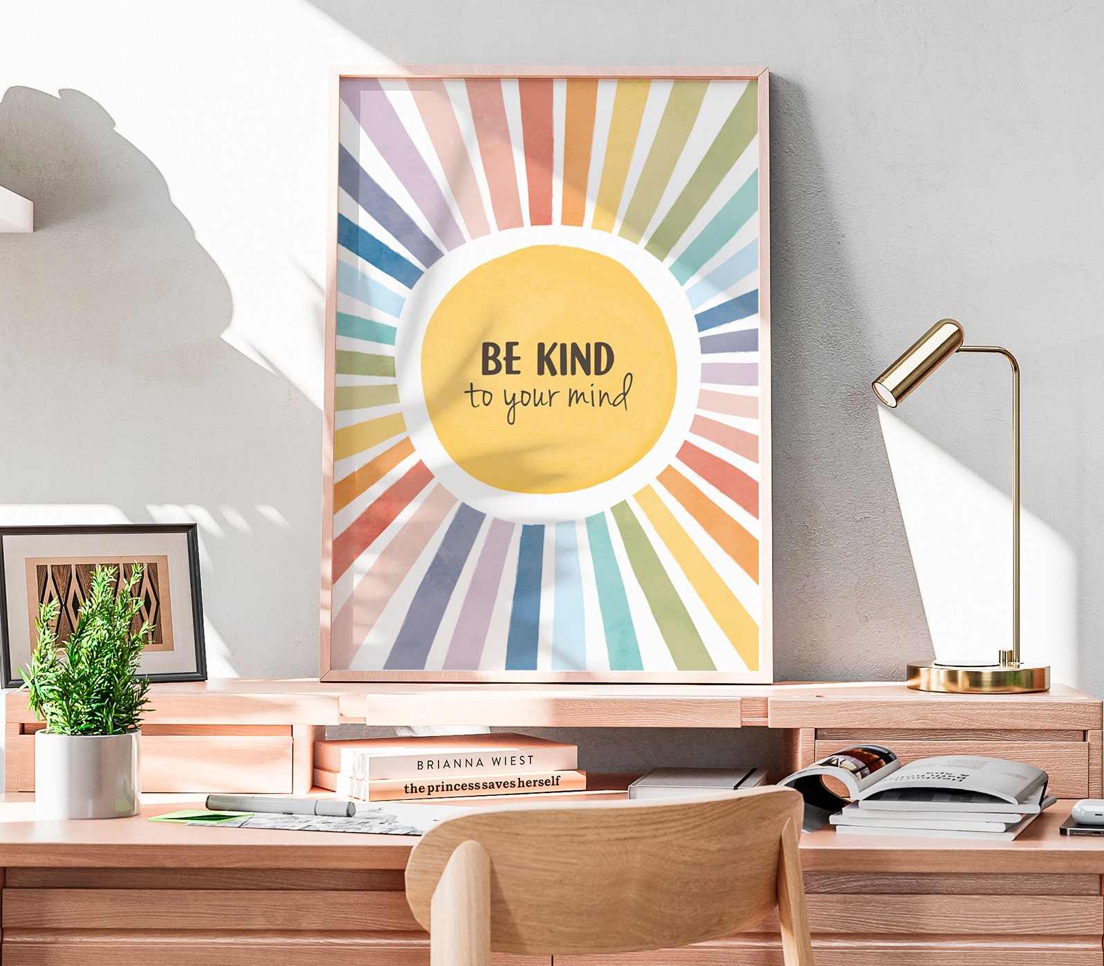 Mental Health Poster, Therapy Office Decor, Calming Corner, School ...