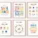 Mental Health Bundle, 6 Therapy Office Decor Posters, School ...
