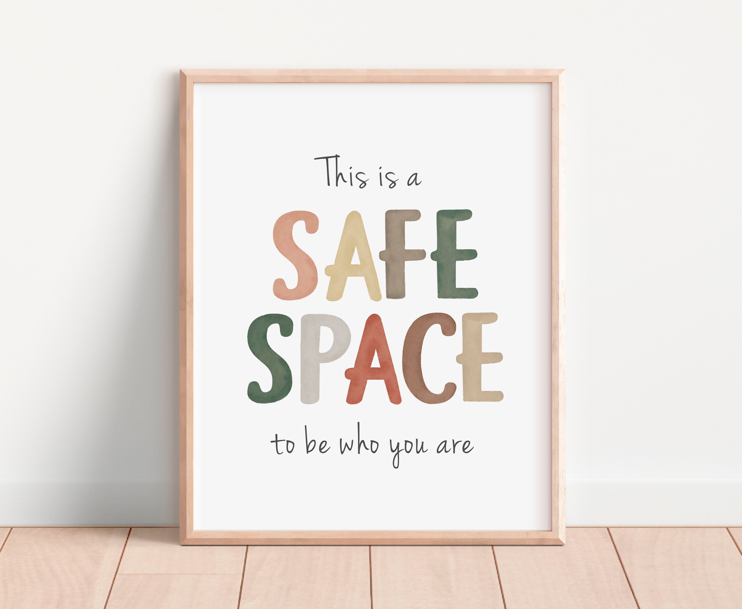 Calming Corner Safe Space Poster: Classroom Decor (digital Download) - Etsy
