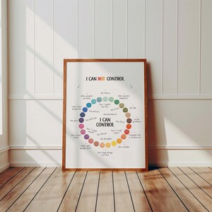 Things I Can Control Poster: Mental Health Art (digital Download) - Etsy
