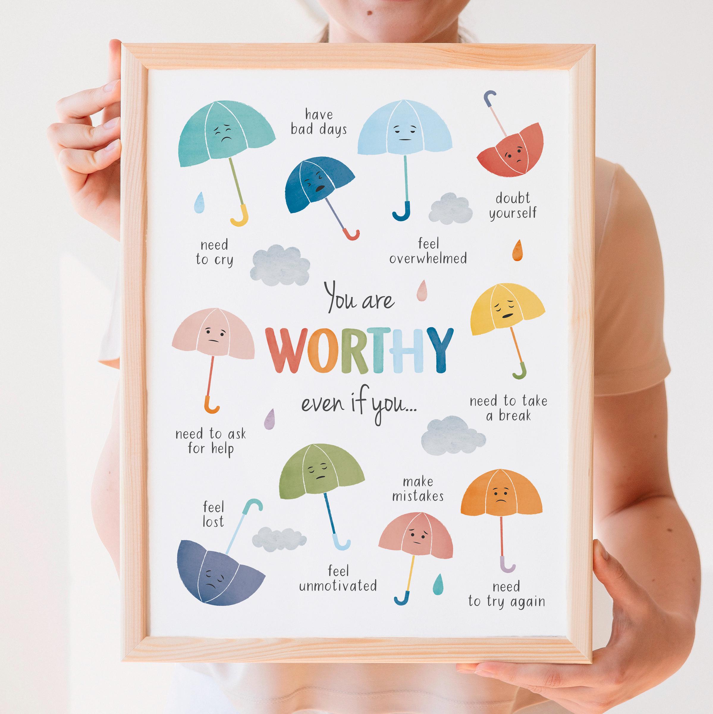 Therapy Office Decor, School Counselor, Positive Affirmations, Anxiety ...