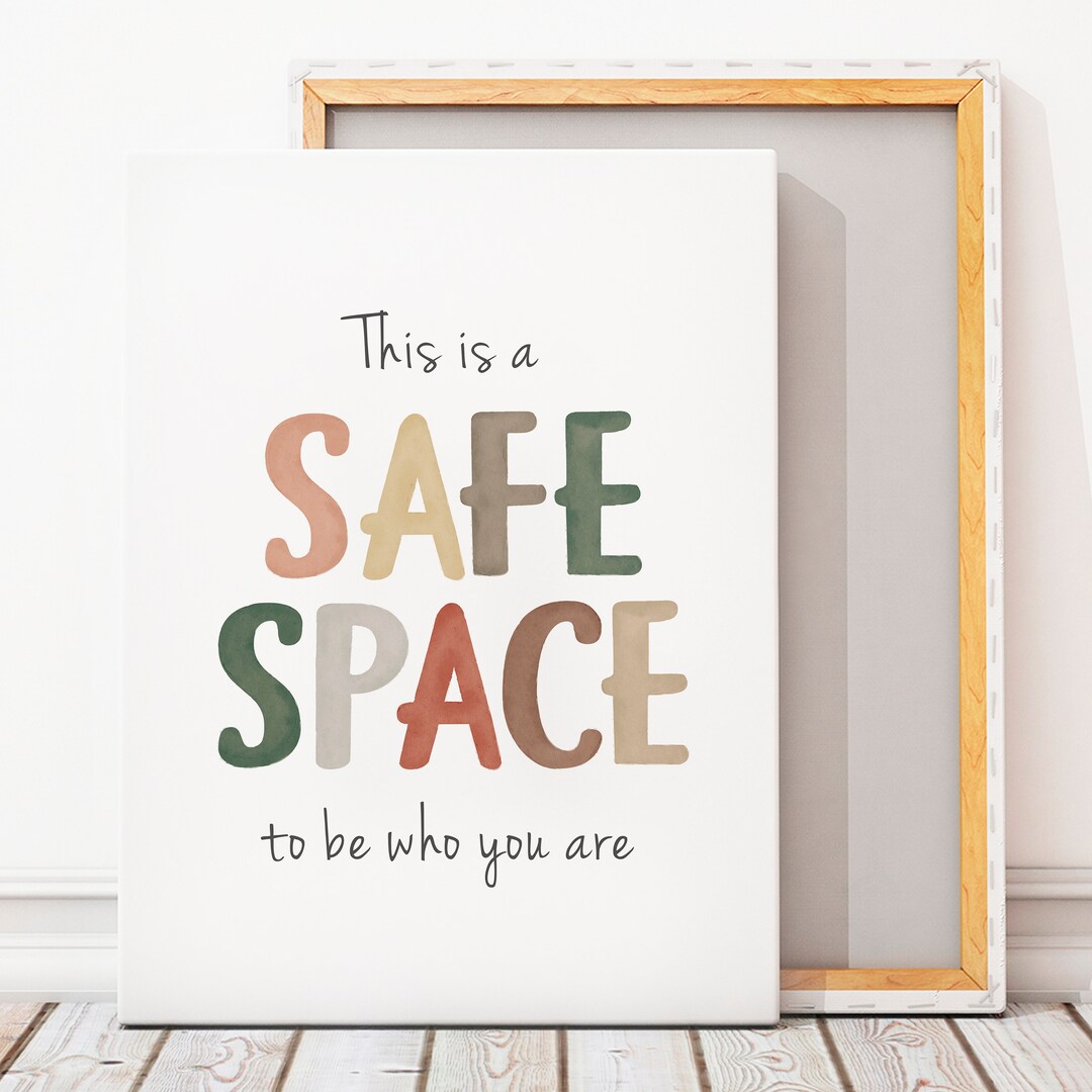 Calming Corner Safe Space Poster: Classroom Decor (digital Download) - Etsy
