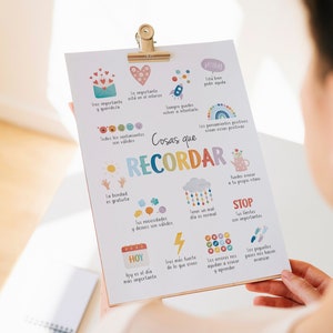 Spanish Things to Remember, Spanish Therapy Office Decor, Spanish ...