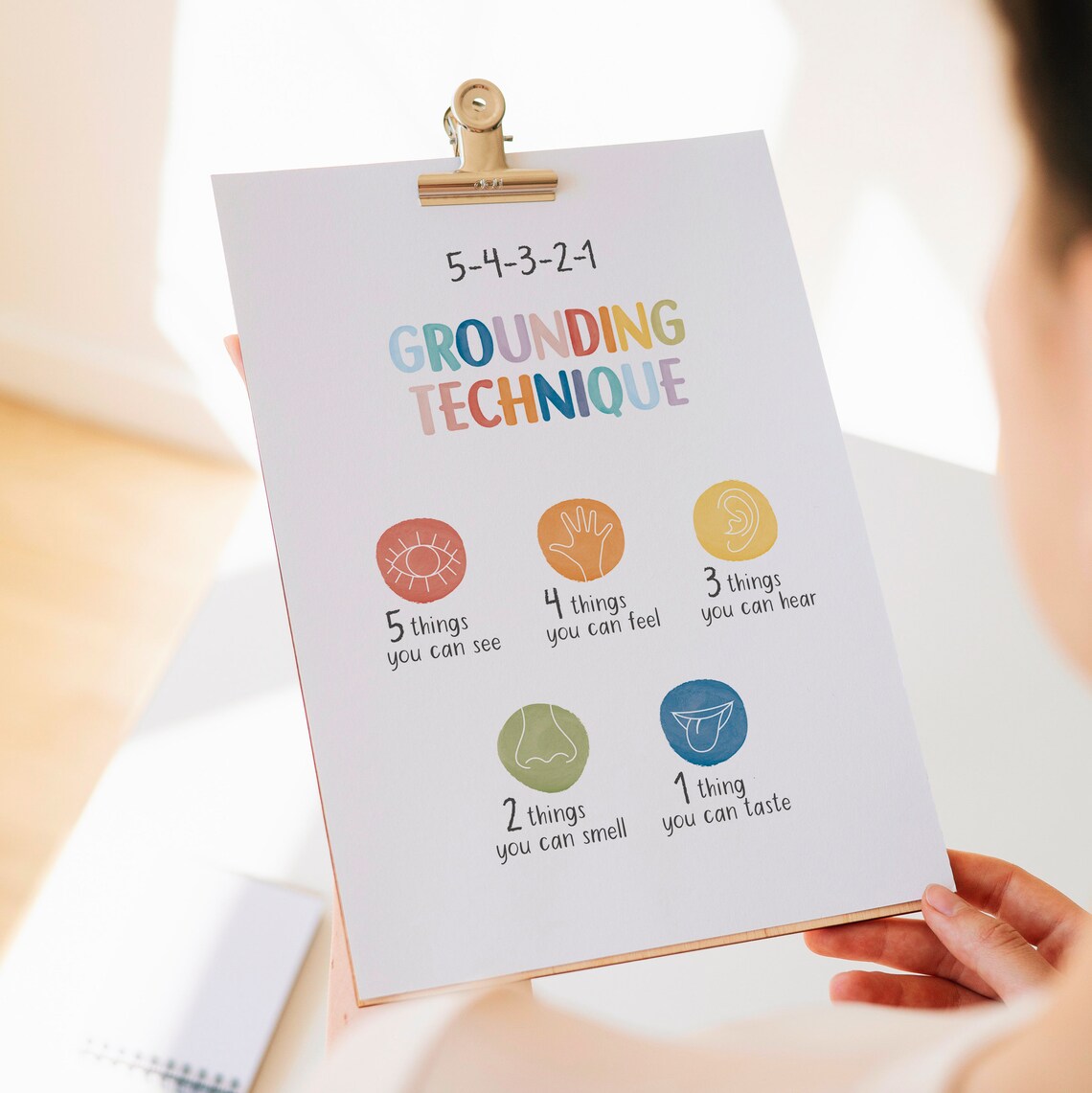 Grounding Technique Poster Coping Skills Poster Social - Etsy Canada