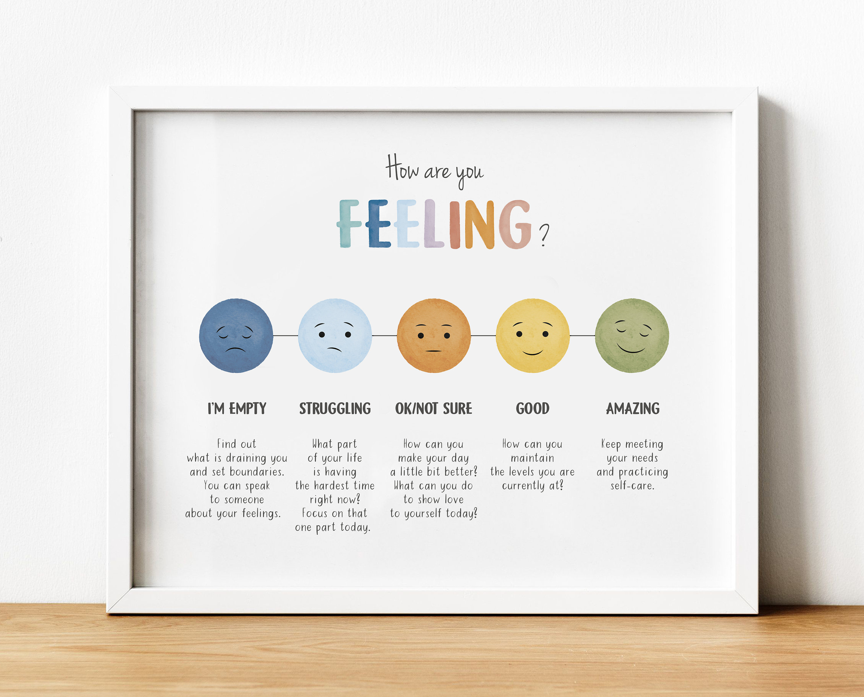 Feelings Thermometer, Emotional Self-regulation, Feelings Chart ...