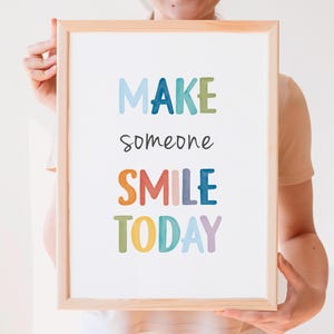 Set of 12 Positive Posters, Classroom Decor Bundle, 12 Therapy Office ...