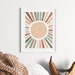 Boho Sun Poster, Playroom Decor, Watercolour Nursery Prints, Nursery ...
