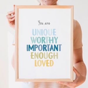 Affirmation Poster, Positive Affirmation, Growth Mindset, Classroom ...