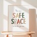 Calming Corner Safe Space Poster: Classroom Decor (digital Download) - Etsy