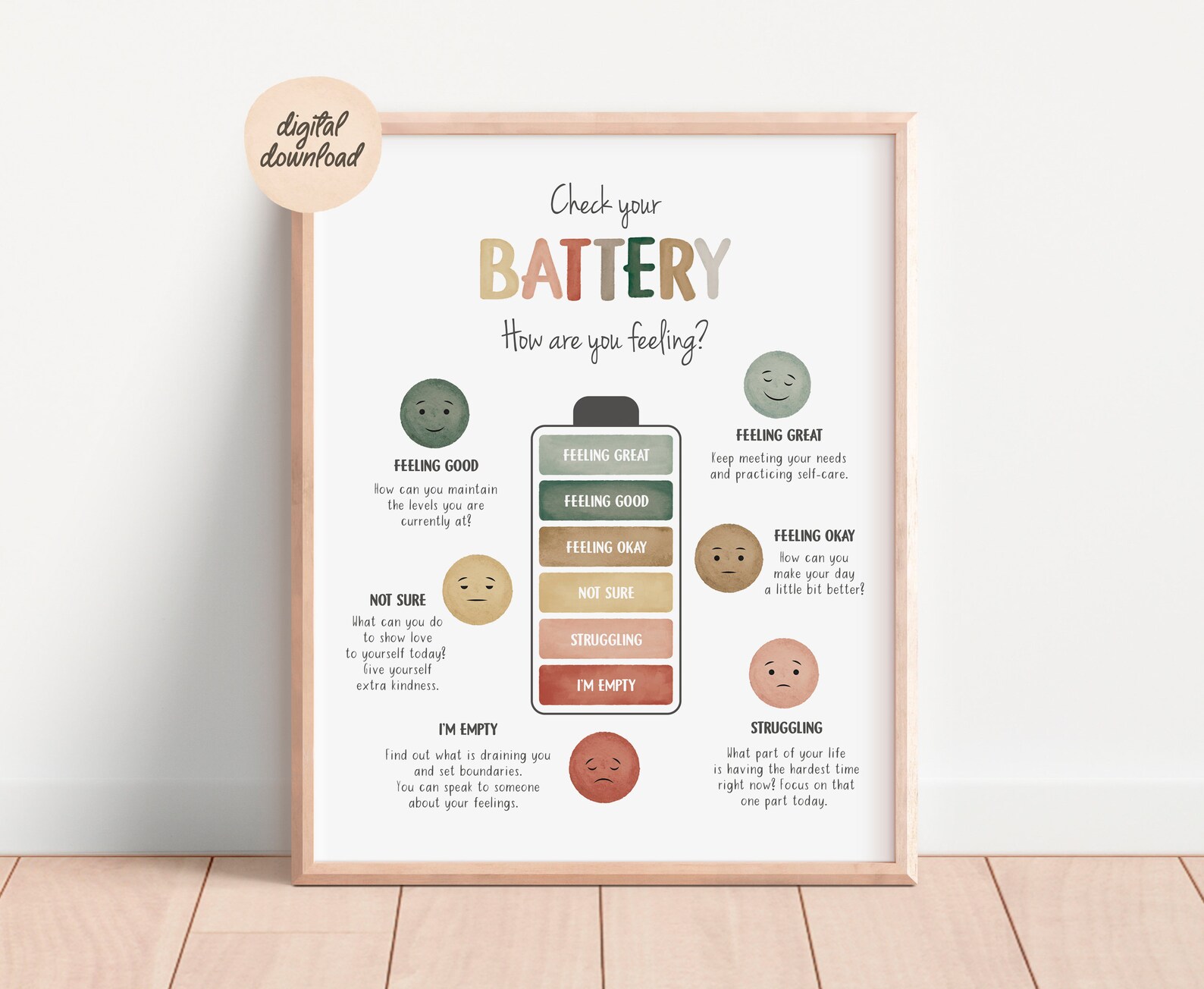 12 Calming Corner Posters, School Counseling, Counselor Office Decor ...
