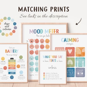 Breathing Cards, Calming Corner, Mental Health, Grounding Technique ...