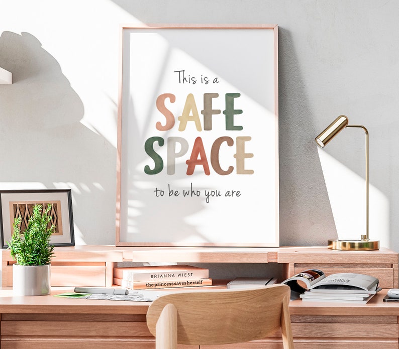 Calming Corner Safe Space Poster: Classroom Decor (digital Download) - Etsy