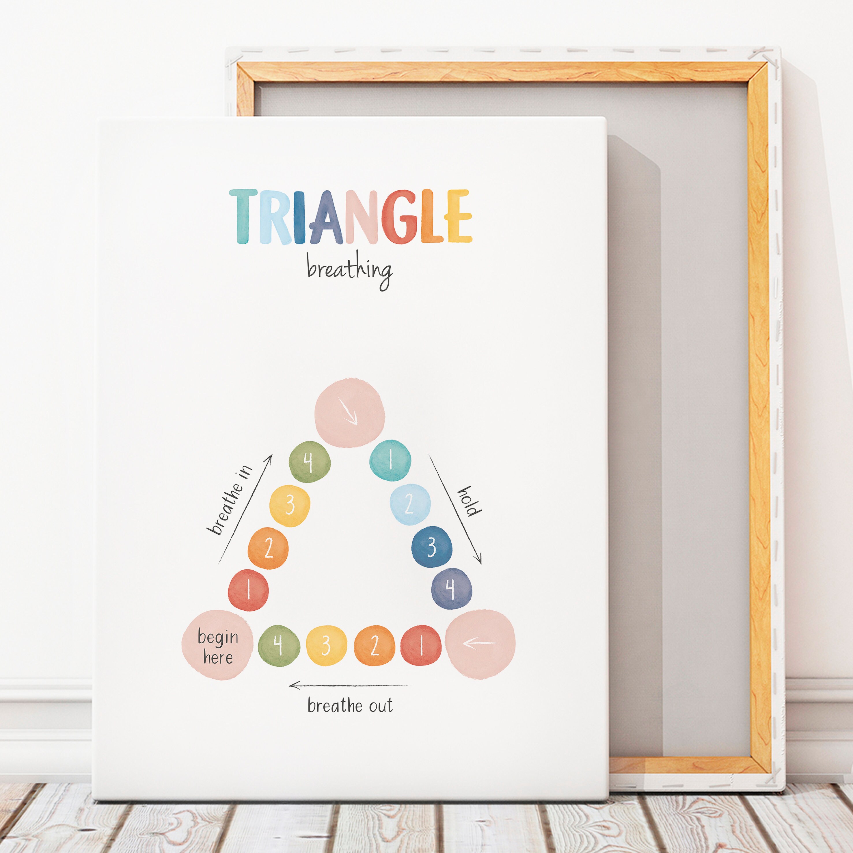 Calming Corner Poster Breathing Poster Counseling Office - Etsy