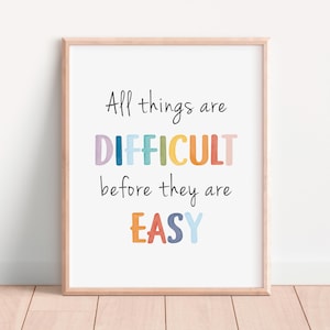 Set of 12 Positive Posters, Classroom Decor Bundle, 12 Therapy Office ...